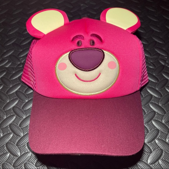 Disney | Accessories | Toy Story 3 Lotso Bear Trucker Hat Mesh Snapback ...